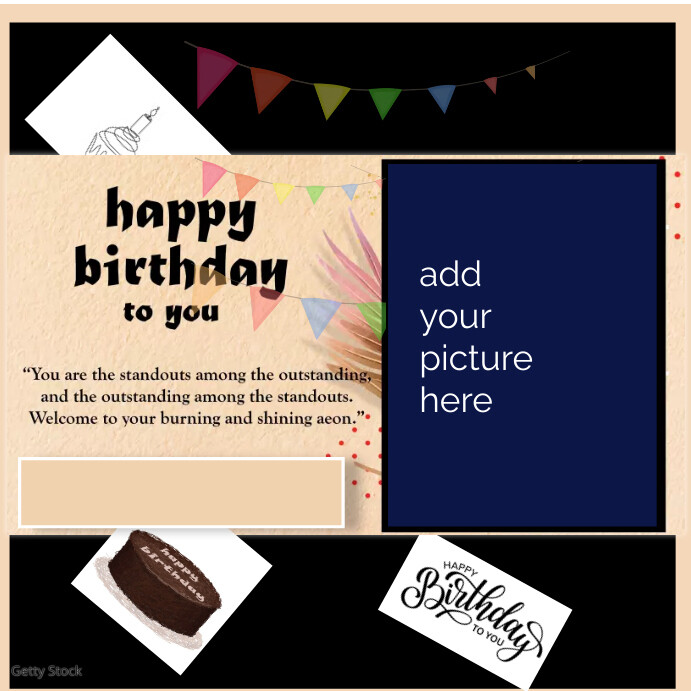 birthday post Templat | PosterMyWall