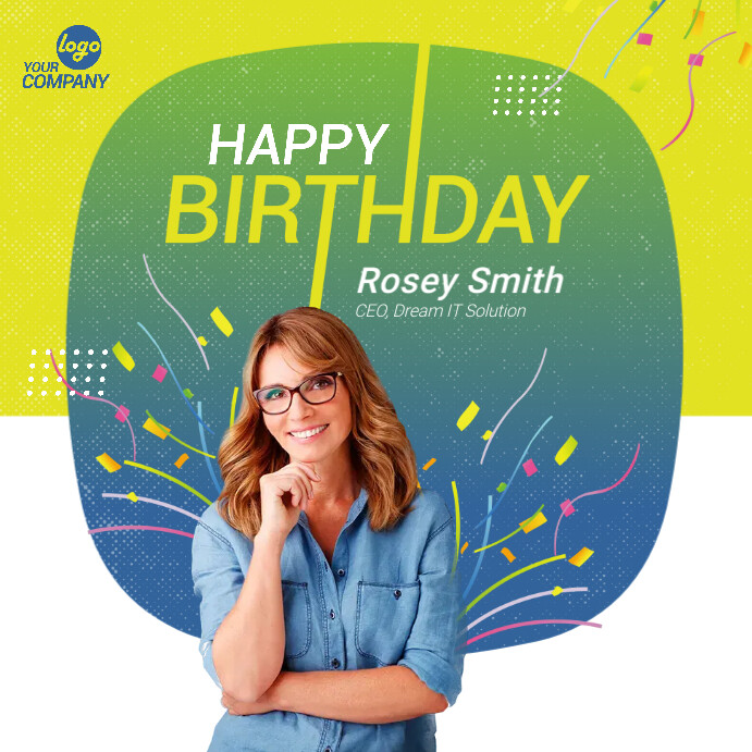 Birthday Post Template | PosterMyWall