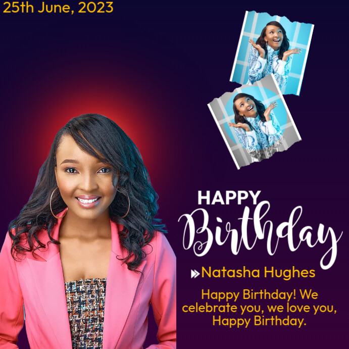 birthday post Template | PosterMyWall