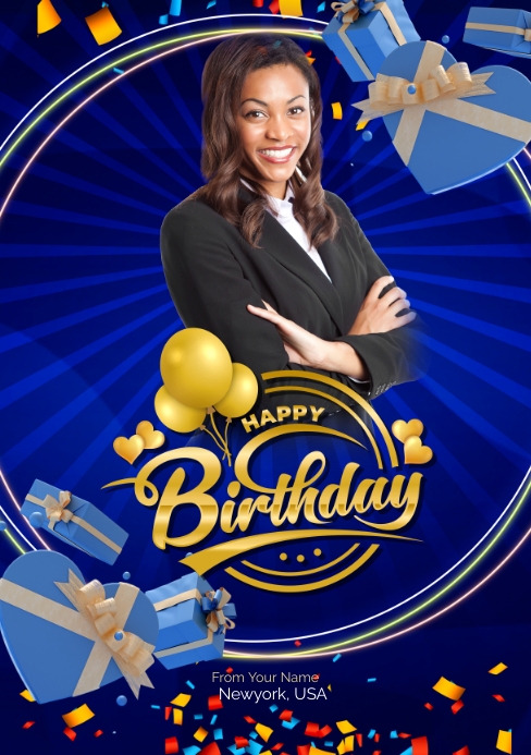 Copy of Birthday Poster (1) | PosterMyWall