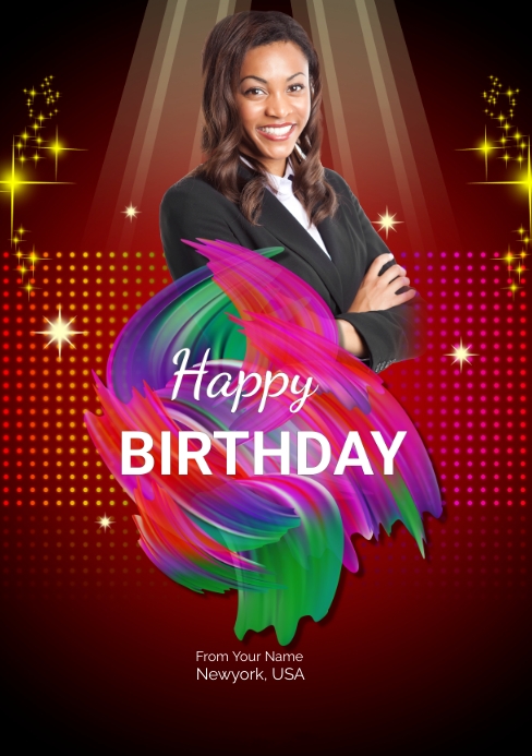 Birthday Poster (20) Template | PosterMyWall