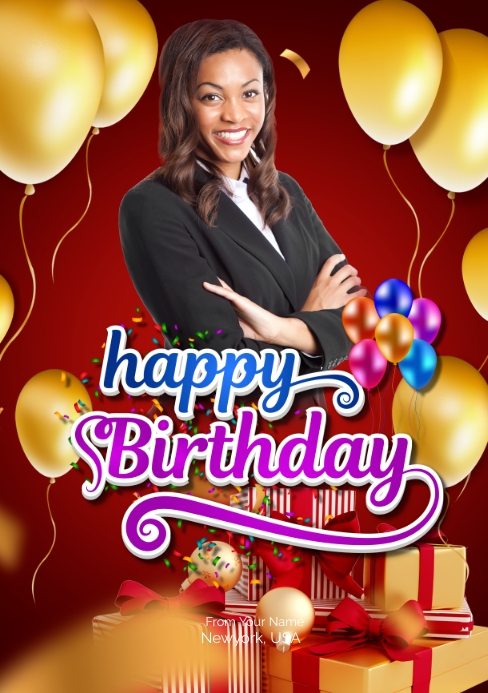 Copy of Birthday Poster (29) | PosterMyWall