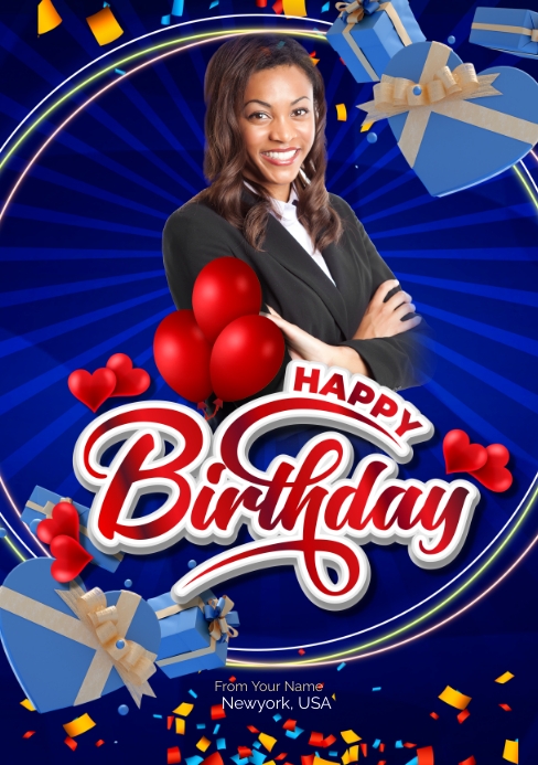 Copy of Birthday Poster (4) | PosterMyWall