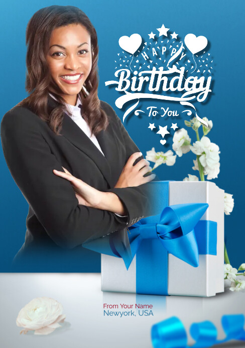 Birthday Poster (55) Template | PosterMyWall