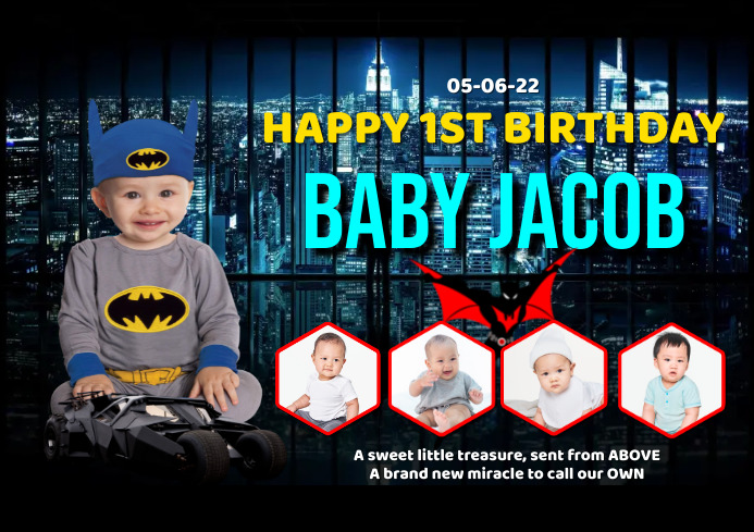 Birthday Poster A4 Ads Size Template | PosterMyWall