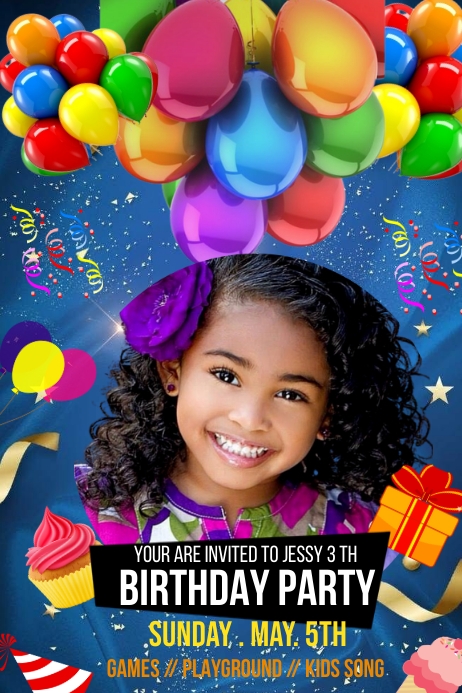 birthday poster btemplate | PosterMyWall