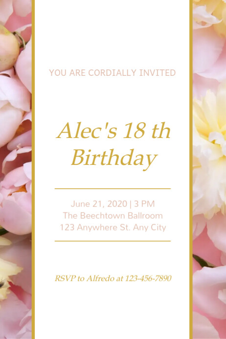 Birthday Poster Template | PosterMyWall