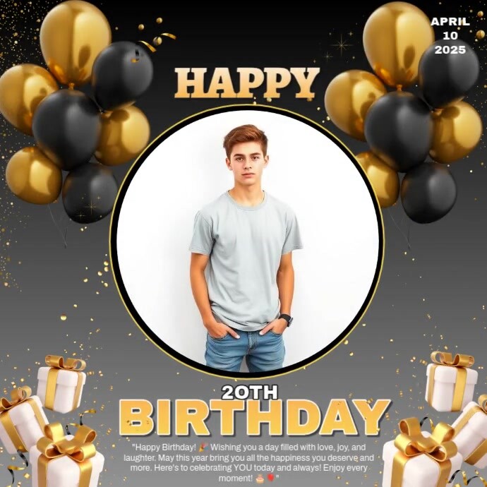 birthday poster Template | PosterMyWall