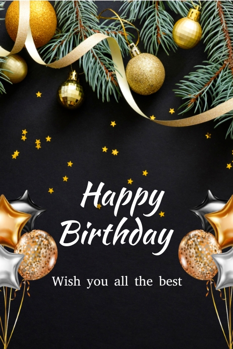 Birthday Poster Design Template | PosterMyWall