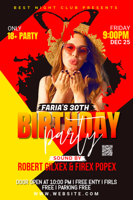 Birthday Poster Template | PosterMyWall