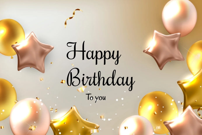 Copy of Birthday Poster Design | PosterMyWall