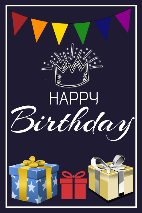 birthday poster Template | PosterMyWall