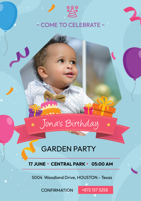 birthday poster Template | PosterMyWall