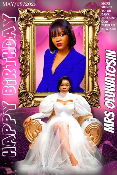 Birthday poster Template | PosterMyWall