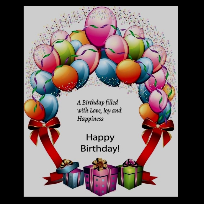 Birthday poster Template | PosterMyWall