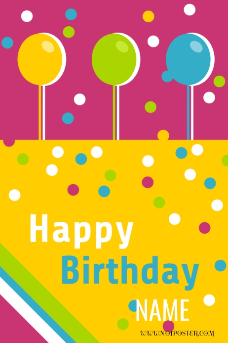 Birthday Poster Template | PosterMyWall