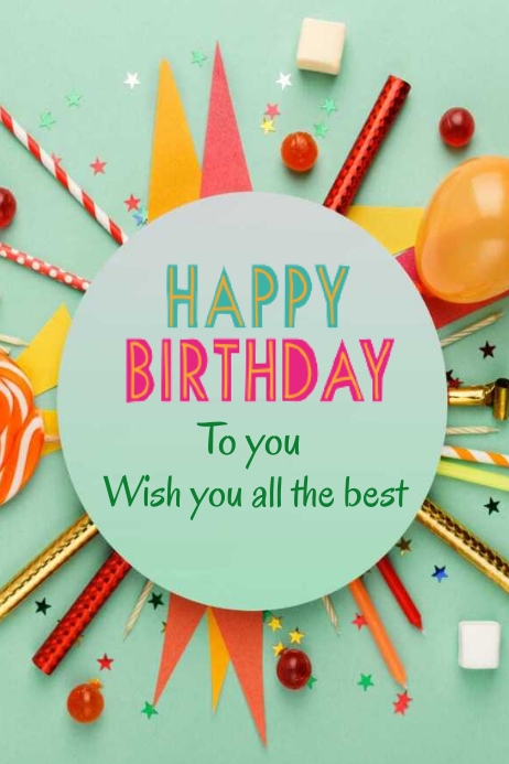 Plantilla de Birthday Poster Design | PosterMyWall