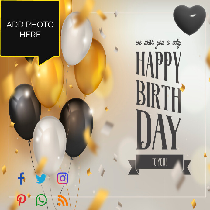 Birthday poster Template | PosterMyWall