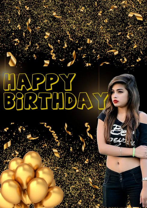 Birthday poster Template | PosterMyWall
