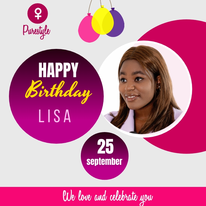 birthday poster template | PosterMyWall
