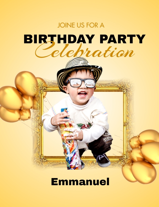Copy of birthday poster template | PosterMyWall