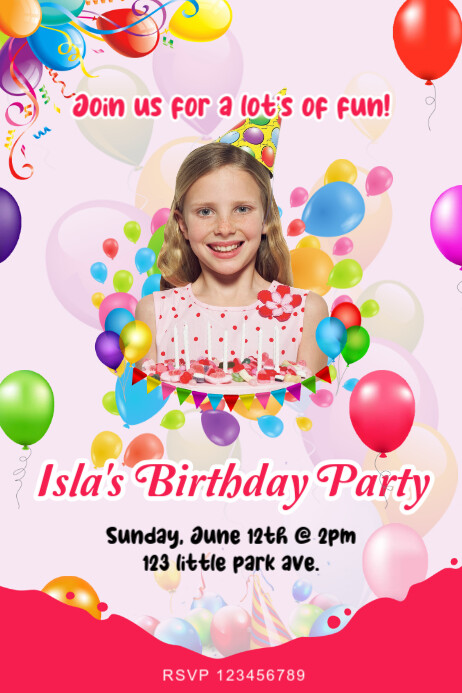 Birthday Poster Template | PosterMyWall