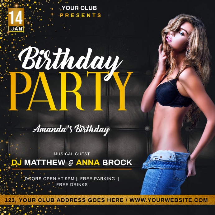 Birthday Posters (2) Template | PosterMyWall