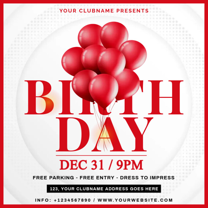 Copy of Birthday Posters | PosterMyWall