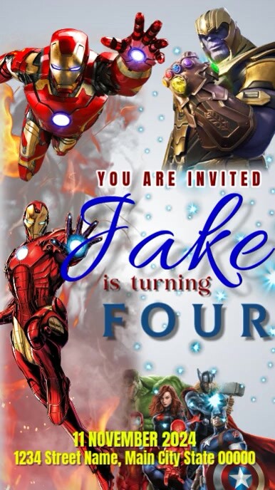 Modèle Birthday Reel | PosterMyWall