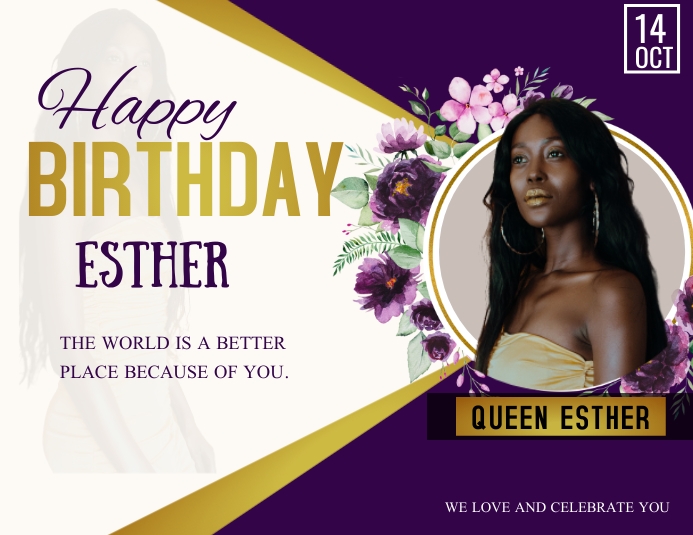 birthday template (12) | PosterMyWall