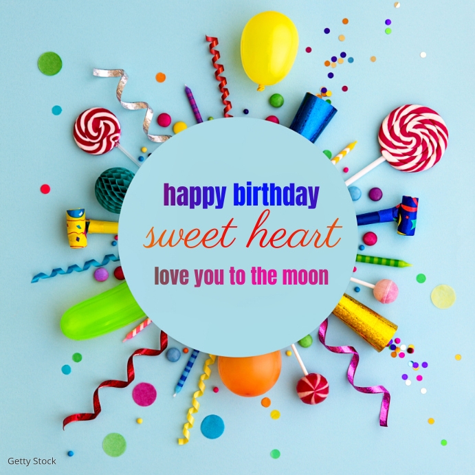 BIRTHDAY TEMPLATE | PosterMyWall