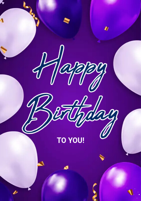 Birthday Template | PosterMyWall