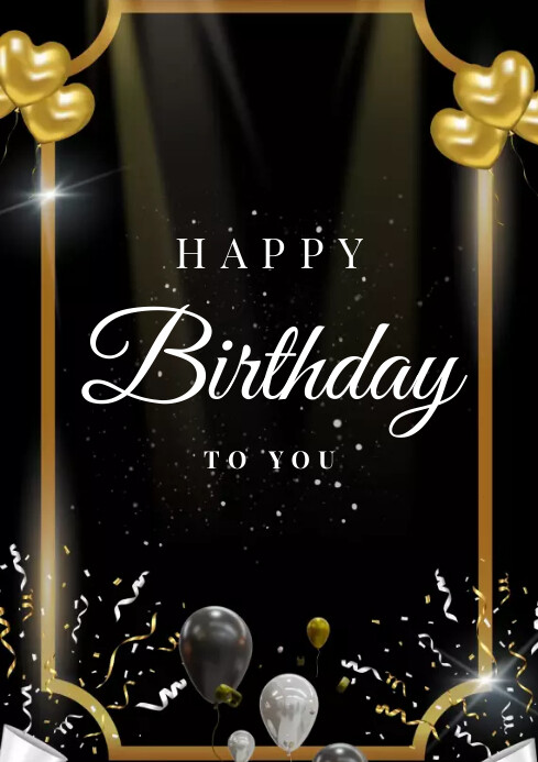 Birthday Template | PosterMyWall