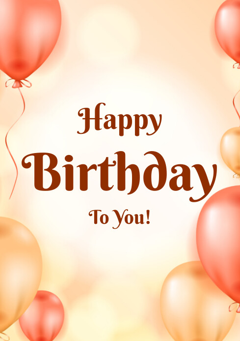 Birthday template | PosterMyWall