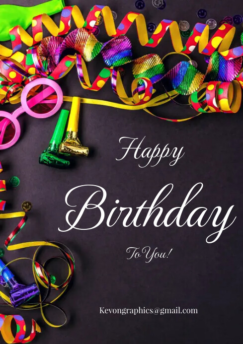 Birthday Template | PosterMyWall