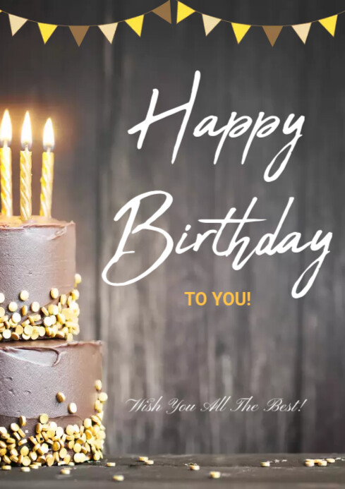 Birthday Template | PosterMyWall