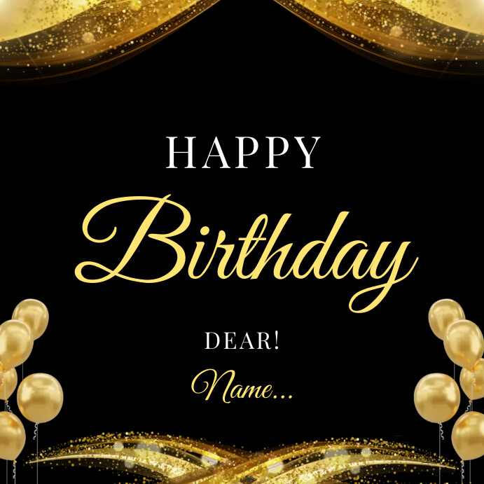 Birthday Template | PosterMyWall