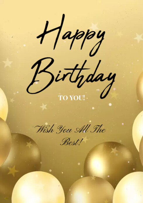 Birthday Template | PosterMyWall