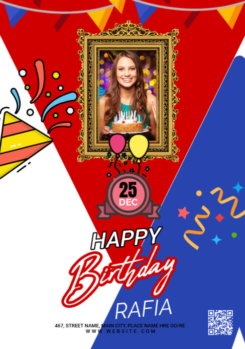 Birthday Template | PosterMyWall