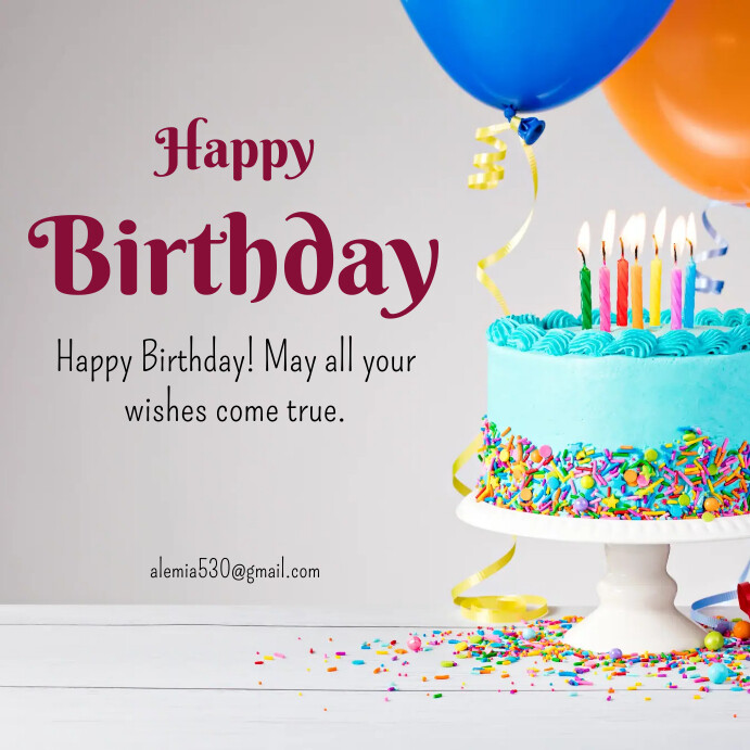 Birthday template | PosterMyWall