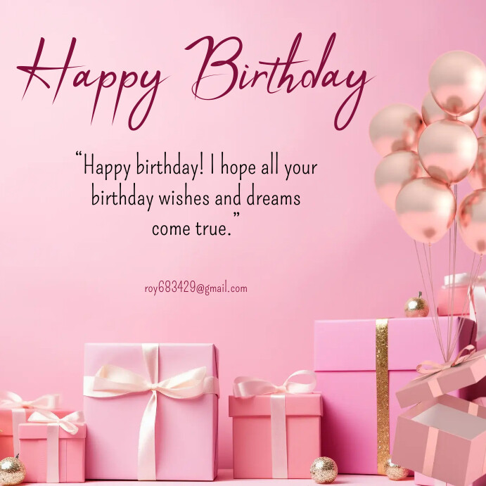 Birthday Template | PosterMyWall