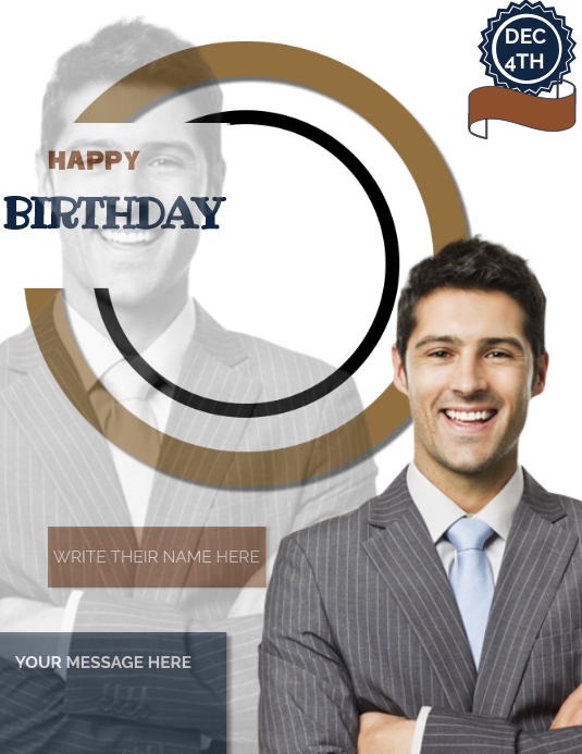 De Plantilla de Cumpleaños | PosterMyWall