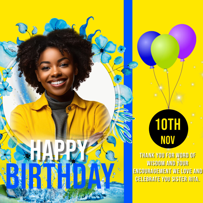 Birthday Flyers For Word