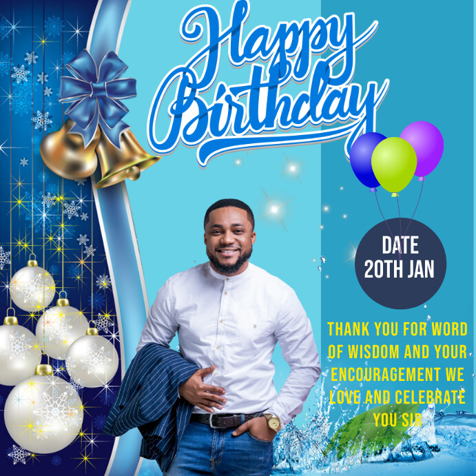 birthday template flyer | PosterMyWall