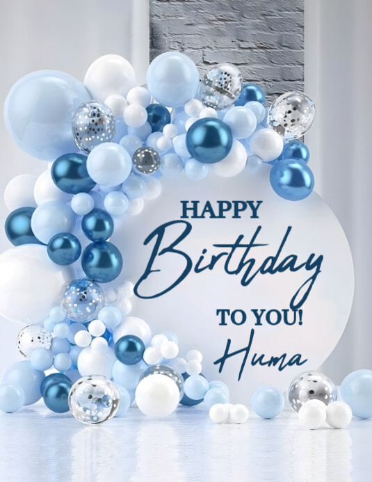 birthday templete card Template | PosterMyWall