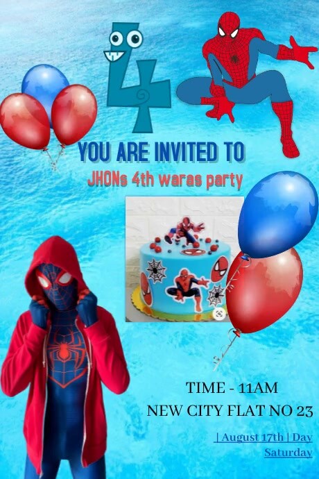 Birthday templete Template | PosterMyWall
