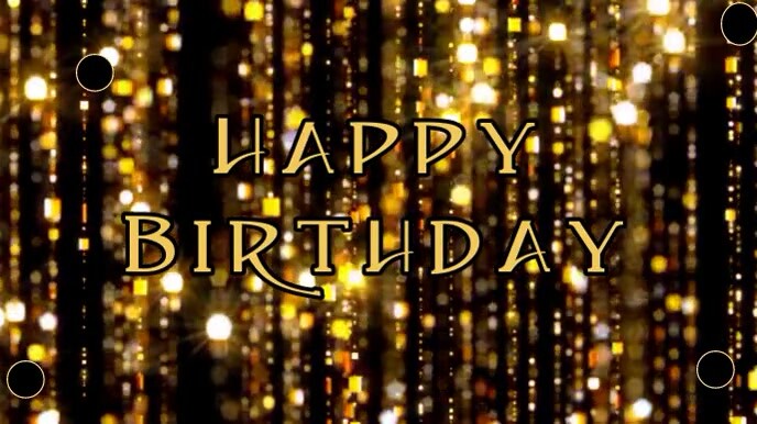 Birthday video cel. Template | PosterMyWall