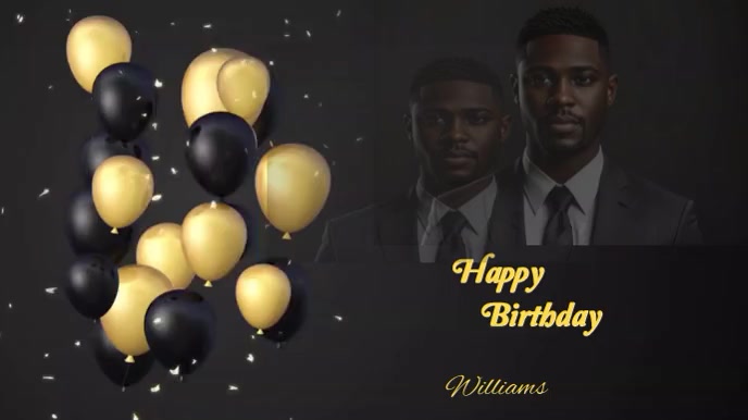 Birthday video Template | PosterMyWall