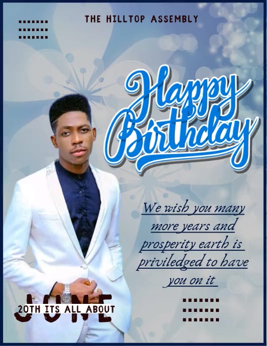 birthday video Template | PosterMyWall