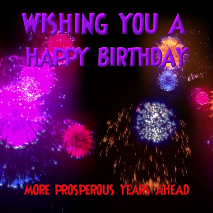 Copy Of Birthday Video Template PosterMyWall Copy Of Birthday Video Template PosterMyWall